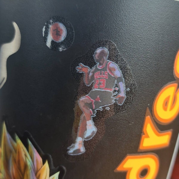 MJ 23 Kiss-cut Stickers - Etsy