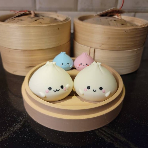 Kawaii Baby Dim Sum Basket | 3D Print - Etsy