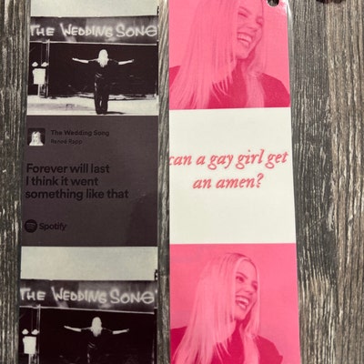 Olivia Rodrigo Bookmark - Etsy