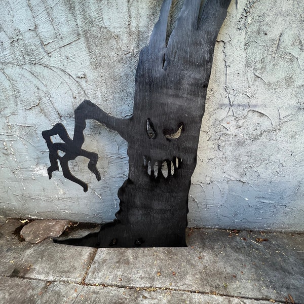 1ft - 8ft Spooky Tree PDF Template ,printable Trace and Cut Halloween ...