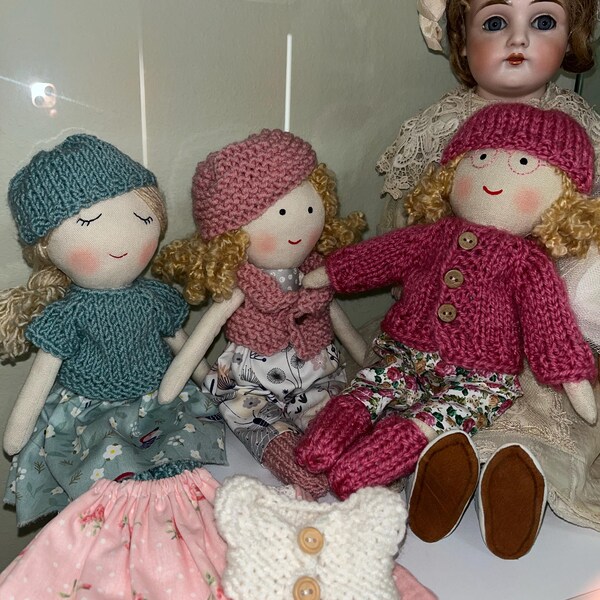 Design Your Own Doll Girl Personalised Custom Rag Doll 11,5" Custom ...