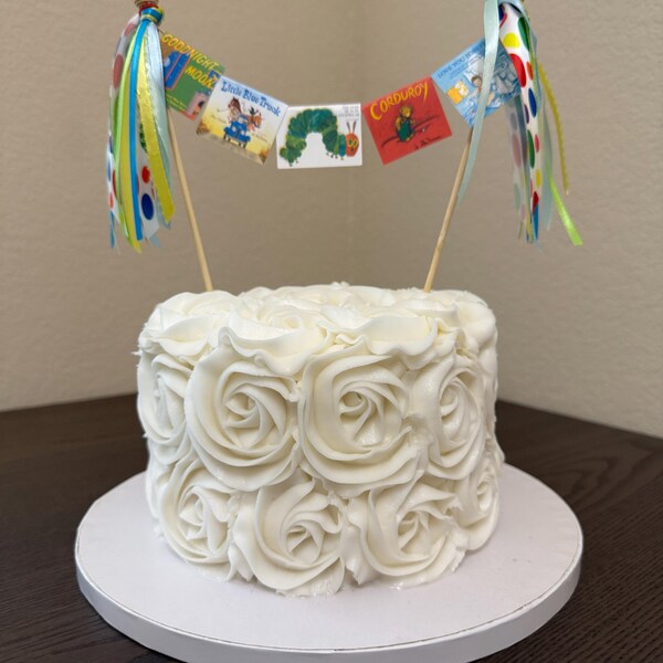 Custom Cake Banner Topper for Any Occasion, Cake Banner, Cake Bunting ...