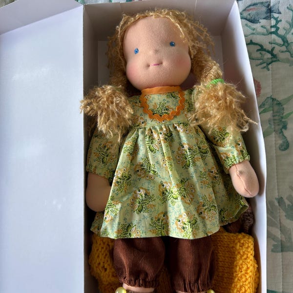 Handmade Waldorf Doll Kit, Waldorf Doll Body, Waldorf Doll, Fabric Doll ...