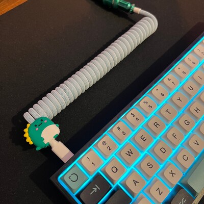 Create Your Own Custom Aviator Connector Coiled Keyboard Cable Made to ...