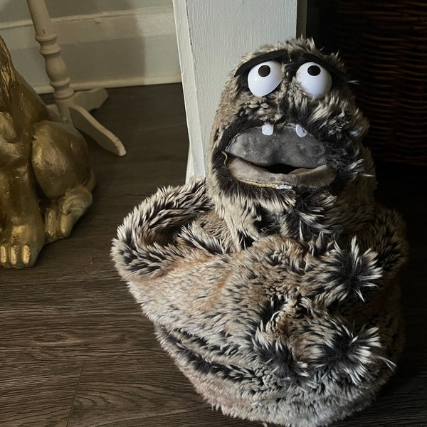 MONSTER PUPPET Lulu CUSTOM Professional Hand Rod Puppet Half Body - Etsy