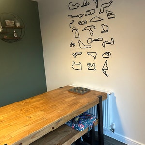 Formula 1 Circuits Collection Mini Series. the Complete Set - Etsy