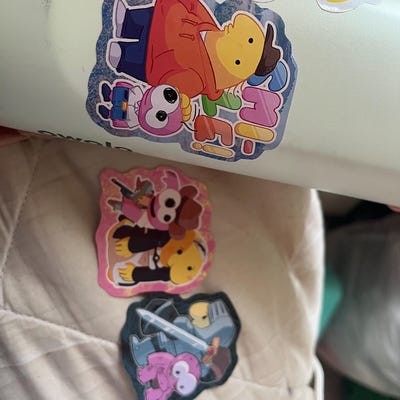 Smiling Friends Stickers Charlie and Pim - Etsy