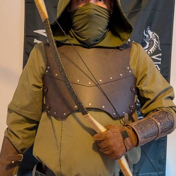 Green Battle Wraps Medieval Hand & Wrist Binding Fingerless Gauntlet ...