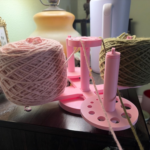 Multi Yarn Spinner System – Untwists Your Yarn! Cakes or Skeins | Yarn ...