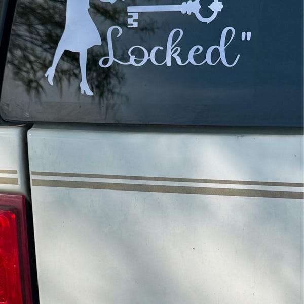 Nancy Drew "it's Locked" Vinyl Decal Sticker - Sleuth Gamer Decor - Etsy