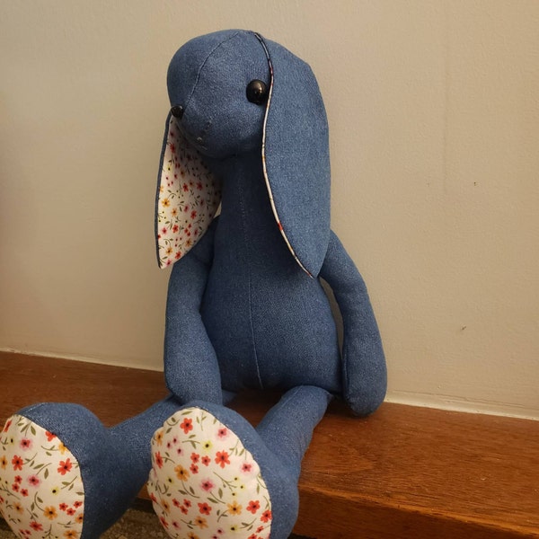 Rabbit Sewing Pattern Pdf for Instant Download, Bunny Rabbit Diy ...