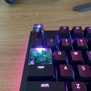 Epoxy Resin Artisan Keycap, Custom Keycaps, Botanical Keycaps, OEM SA ...