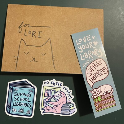 Support SCHOOL Libraries Book Sticker Library Science Books - Etsy