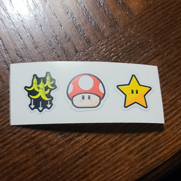 Set of 5 Blank Car Buttons Decal Stickers Dash Button Stickers Many ...