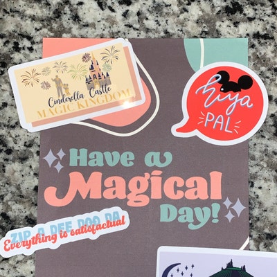 Hiya Pal Sticker Mickey Mouse Waterproof Sticker - Etsy