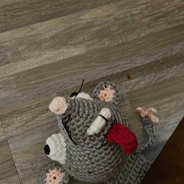 Crochet DOOR STOP Pattern, PDF Rat Door Stop, Crochet Rat, English Door ...
