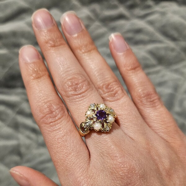 Vintage 15ct Gold Fox With Ruby Eyes Ring - Etsy