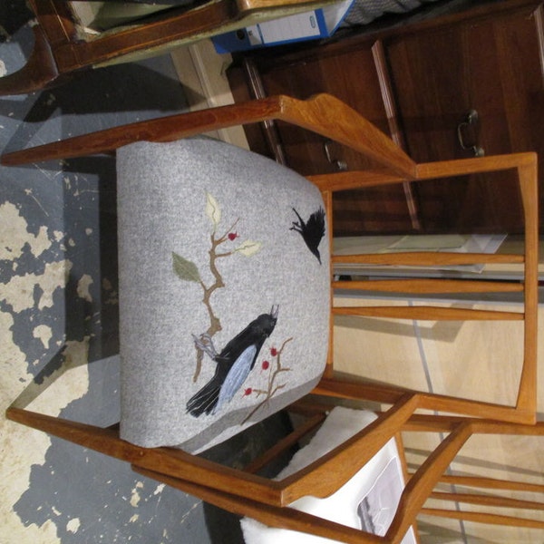 Red Work 5 Hedgehog and Poppies Summer PDF Pattern Wildlife Hand Sewing ...