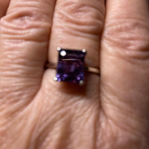 Red Ruby Ring, Oval Cut Ruby, 925 Sterling Silver, Purpose Ring, Ruby ...