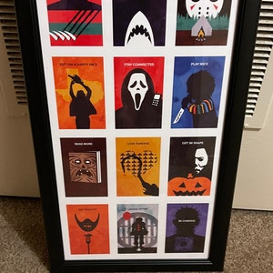 Horror Movie Motivational Print 5 | Etsy