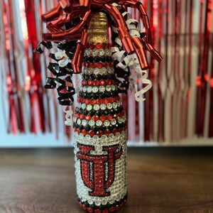 Custom/personalized Bedazzled Bottles. Bed Parties/college Dorm Decor ...