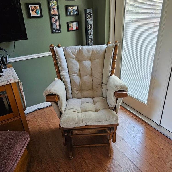 Wingback Rocker Replacement Cushions / Canadian Rocker Cushions ...