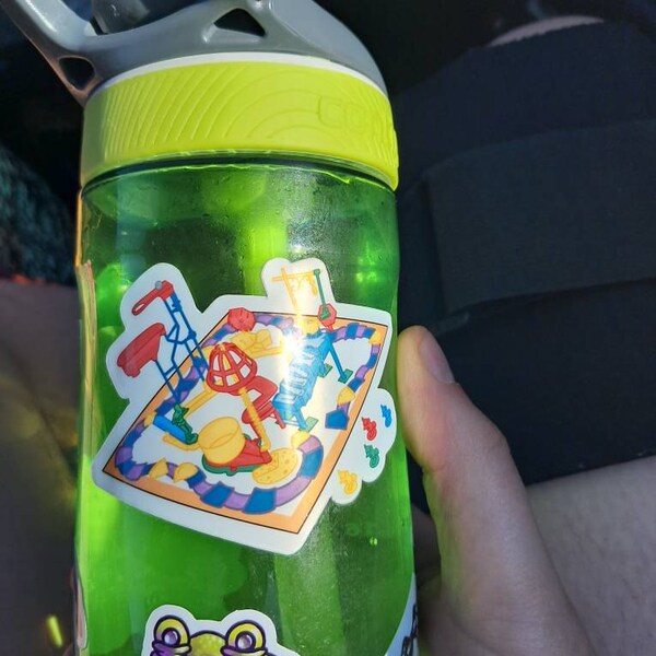 Bop It Sticker Illustration 90's Toys Nostalgia (waterproof) - Etsy