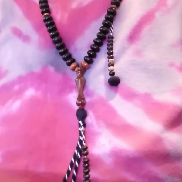 Bloodwood and Olivewood Shadhili Subha Prayer Beads Misbaha 99 Beads - Etsy