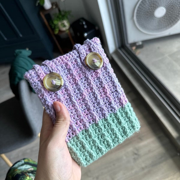 Crochet Kindle Cover Pattern PDF, Crochet Kindle Case Pattern, Crochet ...