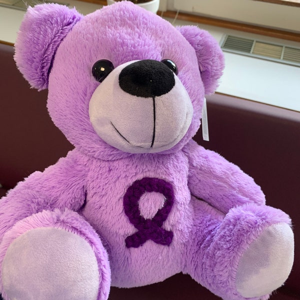 Chiari Malformation zipperhead Awareness 12 Bear Purple, Awareness ...