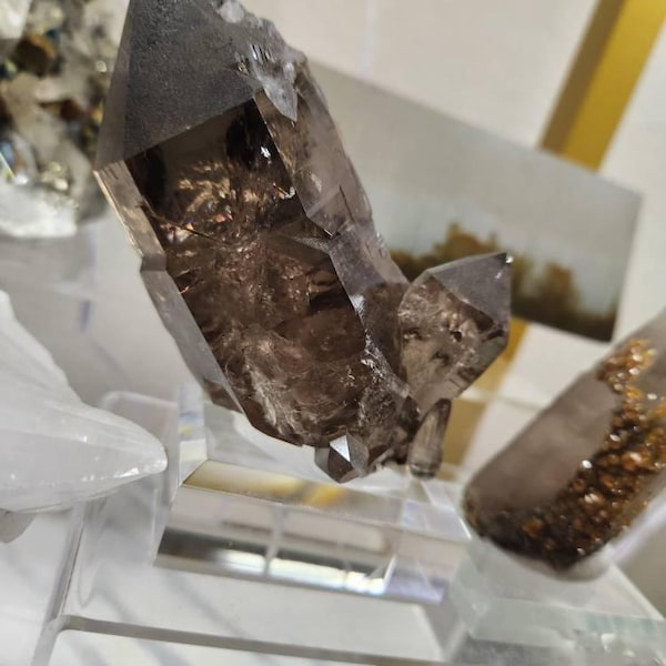 Large FLUORESCENT White Dogtooth/columnar Calcite From Chenzhou, Hunan ...