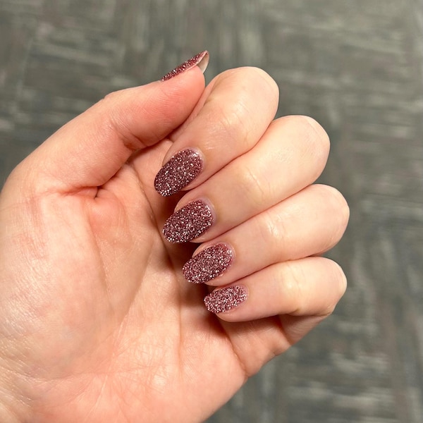 Nail Polish Tropical Magic A Pink / Gold / Green Magnetic Micro Flake Topper - Etsy