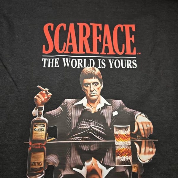 Scarface, Tony Montana, Al Paccino, Cigars, Cigar Tshirt, Sublimation ...