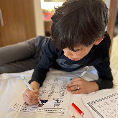 Hidden Uppercase Letter Printable Worksheets by Little Wiggles - Etsy