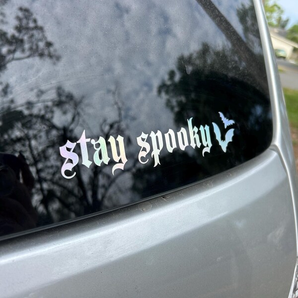 Support Your Local Cryptids Bumper Decal, Spooky Car Accessories ...