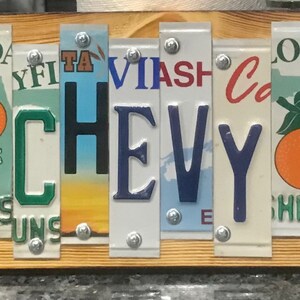 MUSCLE CAR License Plate Art, Fast, FREE Shipping - Etsy