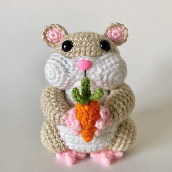 Hamish the Hamster Amigurumi Crochet Pattern - Etsy Australia