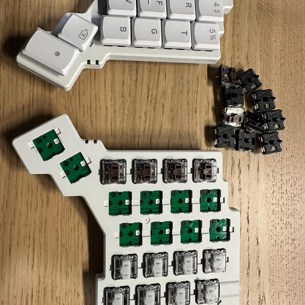 Pre-soldered Crkbd V3 MX (corne Keyboard) DIY Mechanical Ergonomic ...