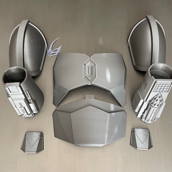 Season 3 Modern Mandalorian Post Imperial Style Beskar Upper Armor Set ...