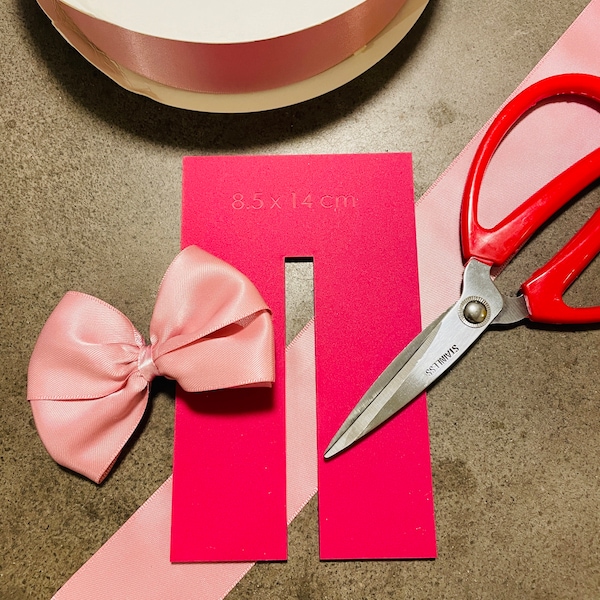 Bow Maker SVG DIGITAL FILE -hair Bow Template - Bow Template - Cheer ...