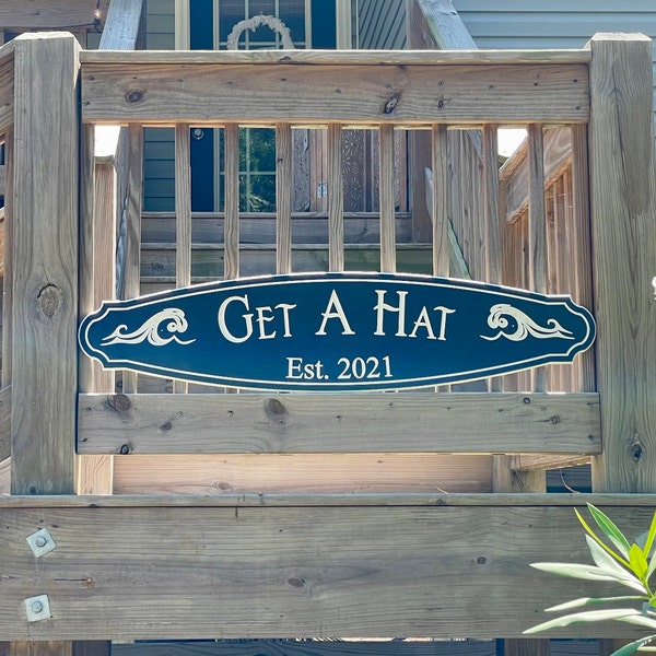 Personalized Custom PVC Sign for Your Beach Home Coastal Retreat ...