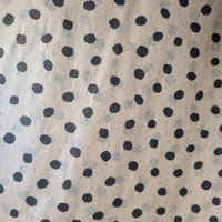 Polka Dot Tissue Paper, Printed on Recycled Natural Brown Tissue Paper ...
