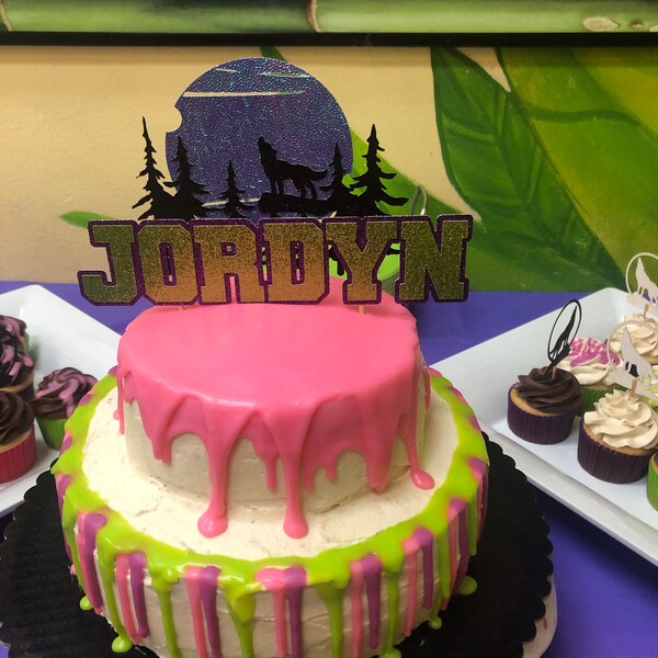 PERSONALIZED Zombies 2 Movie Werewolf Inspired Name - Glitter and Paper ...