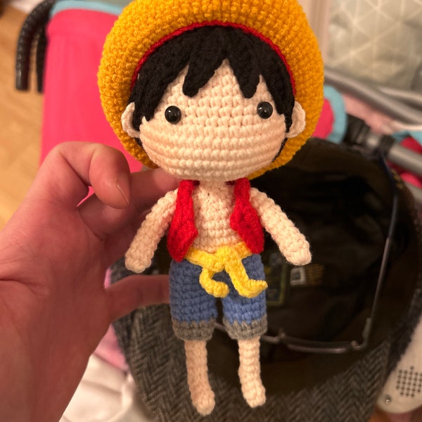 Amigurumi Nico Robin, Crochet Nico Robin, Crochet Robin, Handmade Gift ...