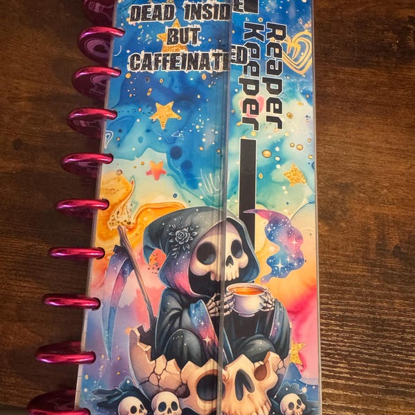 True Crime Inspired Cover "planner Keeper" Style With Flap Enclosure ...