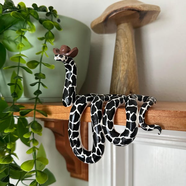 Yellow Morphe Snake Plant Pal Pose 3 - Etsy