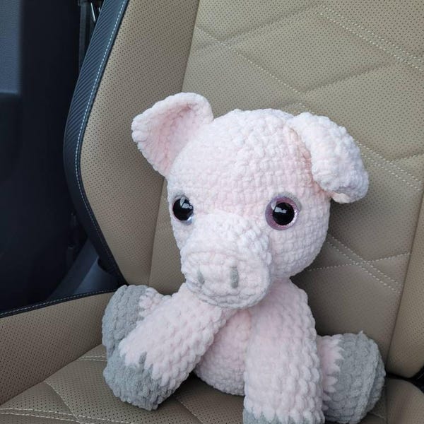 Piper the Sitting Pig - CROCHET PATTERN - Etsy