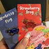 Blueberry Fruit Frog Enamel Pin! Adorable Tiny Frog Pin! - Etsy