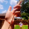 Red Crystal Forehead Tiara - Ruby Jewel Circlet - Elfin Crown - Fantasy ...