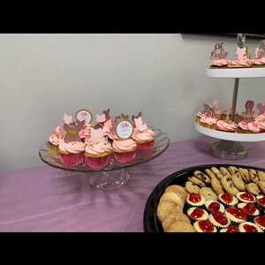 Number 75 Cupcake Toppers, Seventy Five Food Picks, 75th Birthday ...